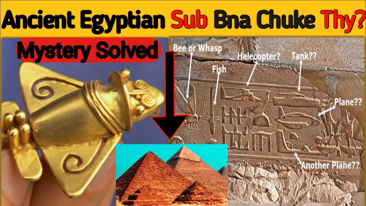 2000 Year Old Airplane Model Discovered From Egypt | Ancient Egyptian ...