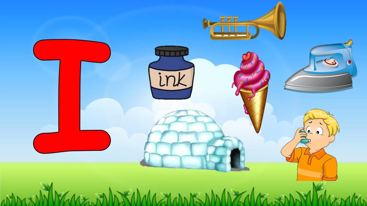 Words starting with letter I | I letter words | I words | English ...