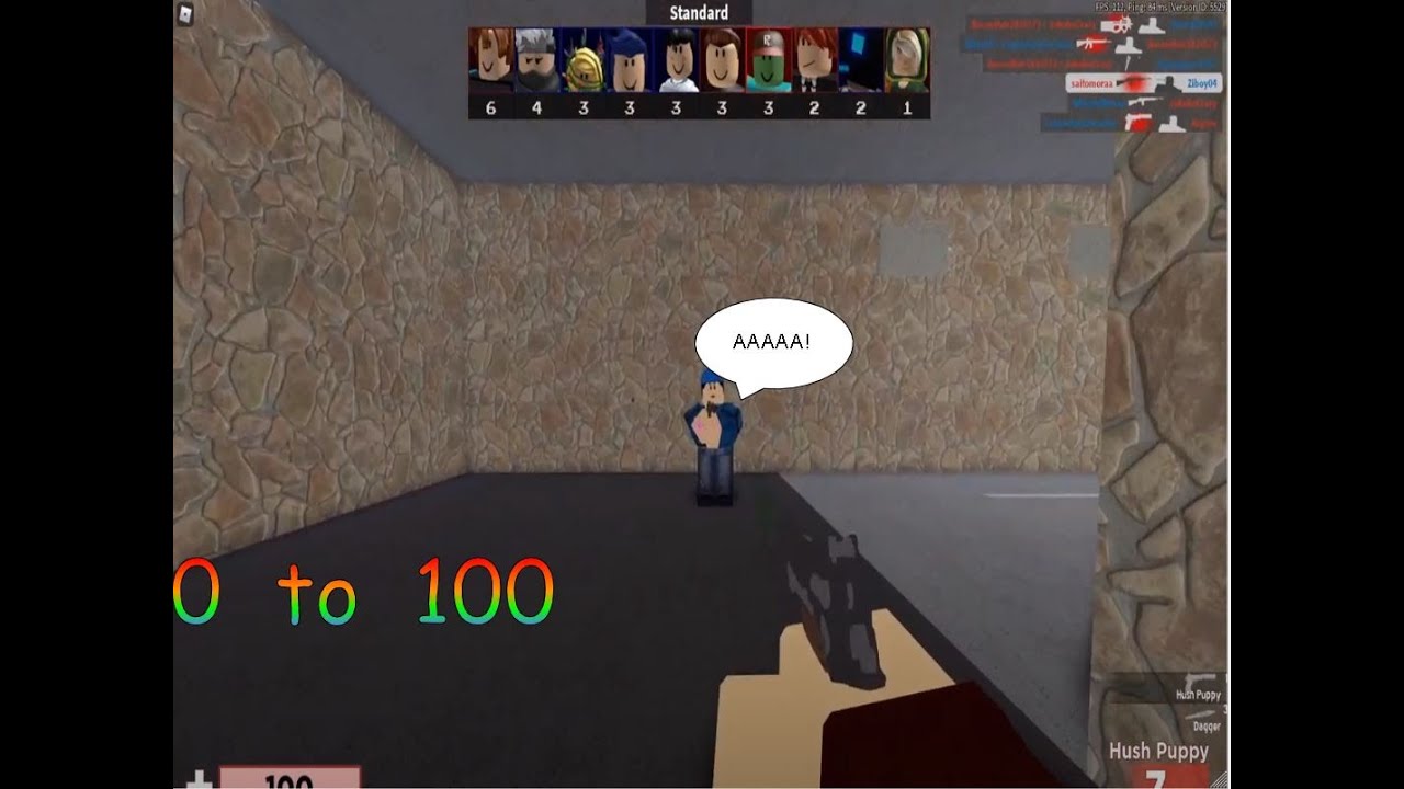 road to level 100 arsenal 0 to 100 (video idea from bandites) - YouTube