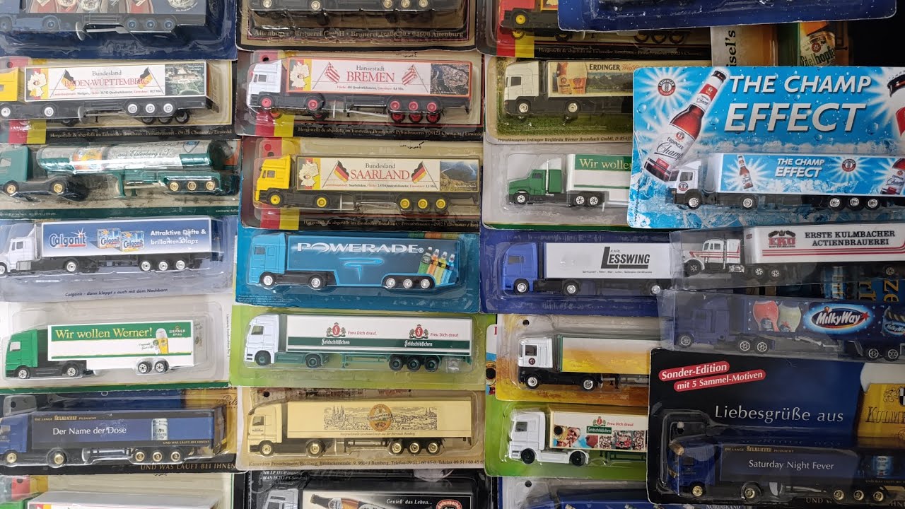 30 German Diecast Truck Models | Big Review - YouTube