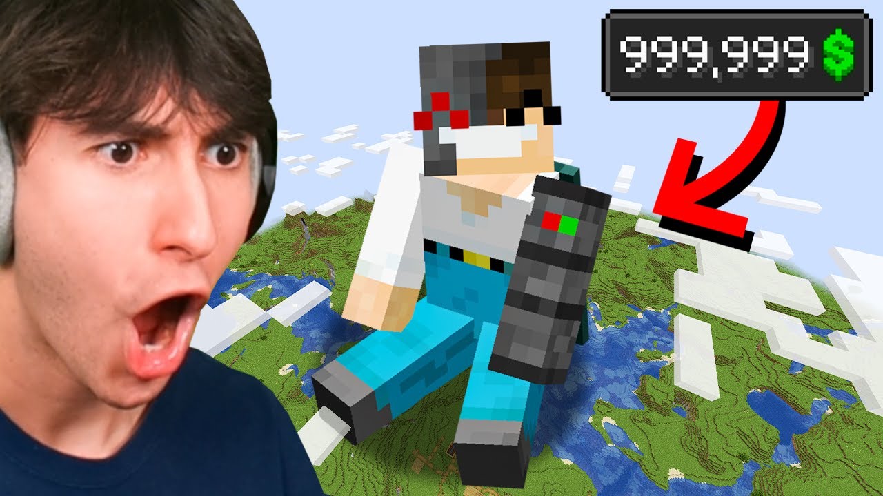 Minecraft, But Your Size = Your Money - YouTube