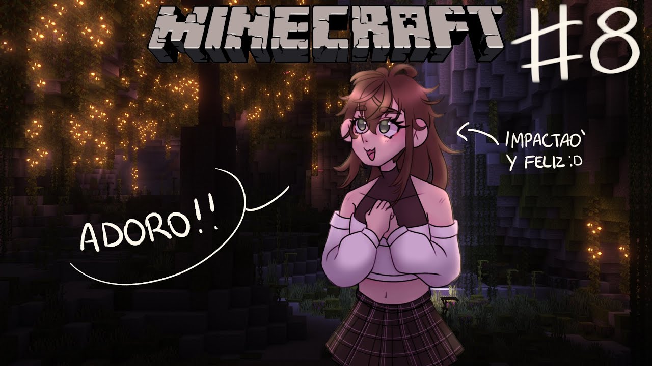 Andaba minando y cáchense lo que me encontró :O | Minecraft [8] - YouTube