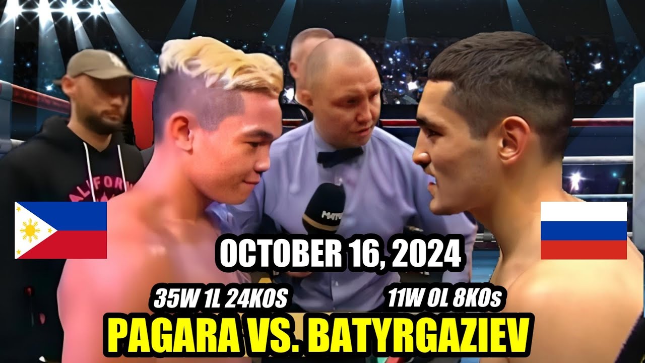 LATEST OCT 16 2024 | PAGARA vs BATYRGAZIEV! PAGARA HALIMAW SA ...