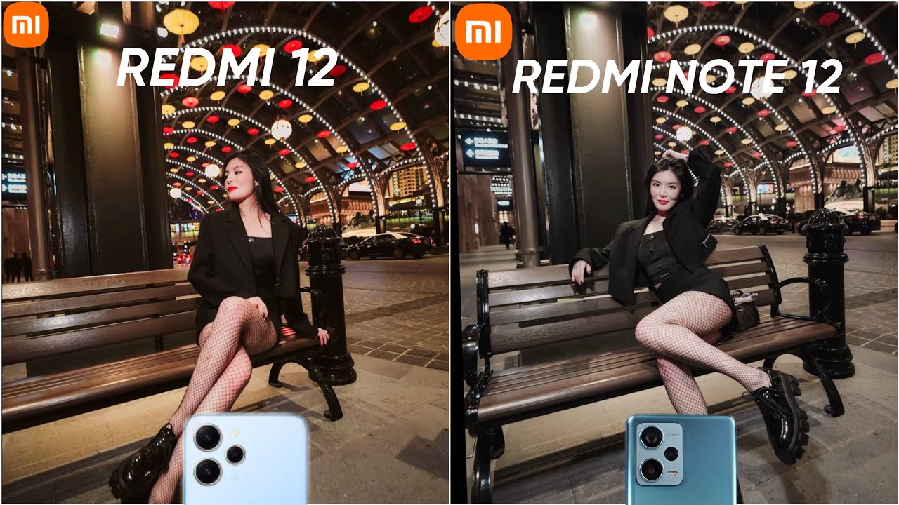 Redmi 12 4G Vs Redmi Note 12 Camera Comparison - YouTube