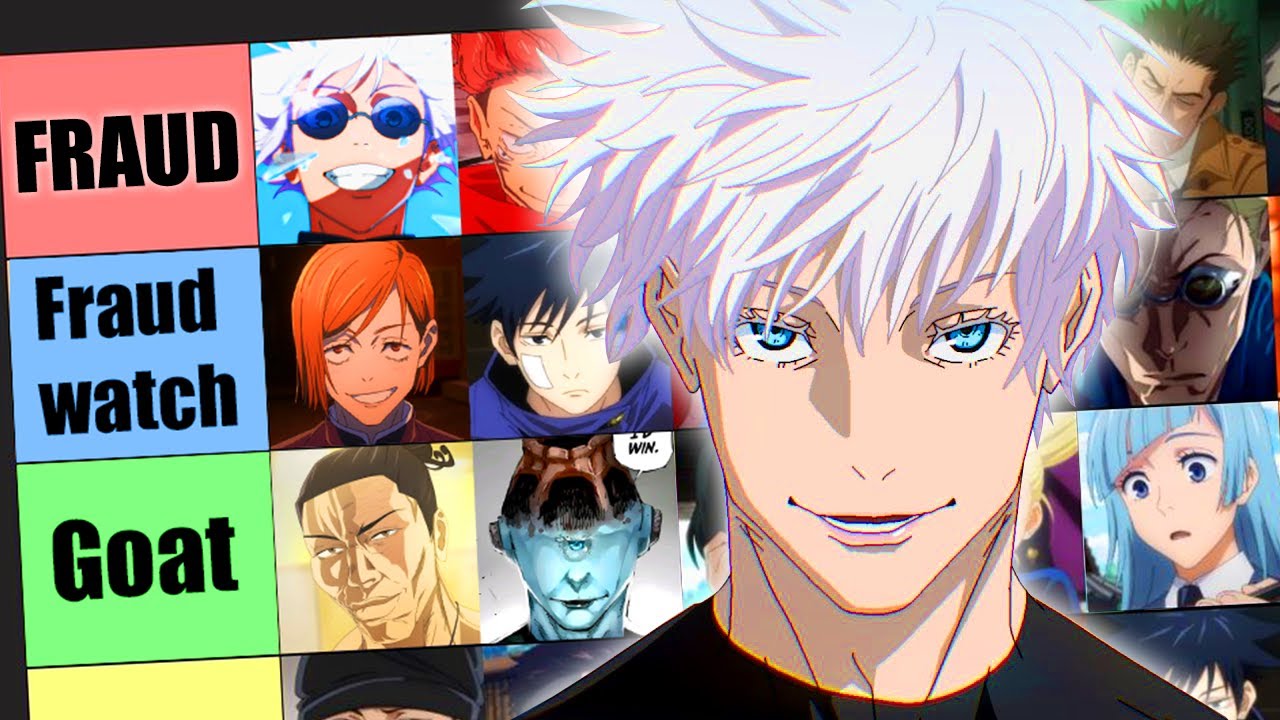 Jujutsu Kaisen FRAUD TIER LIST - YouTube