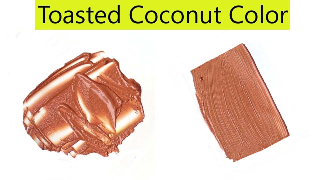 Toasted Coconut Color - What Color Make Toasted Coconut - Color Mixing ...