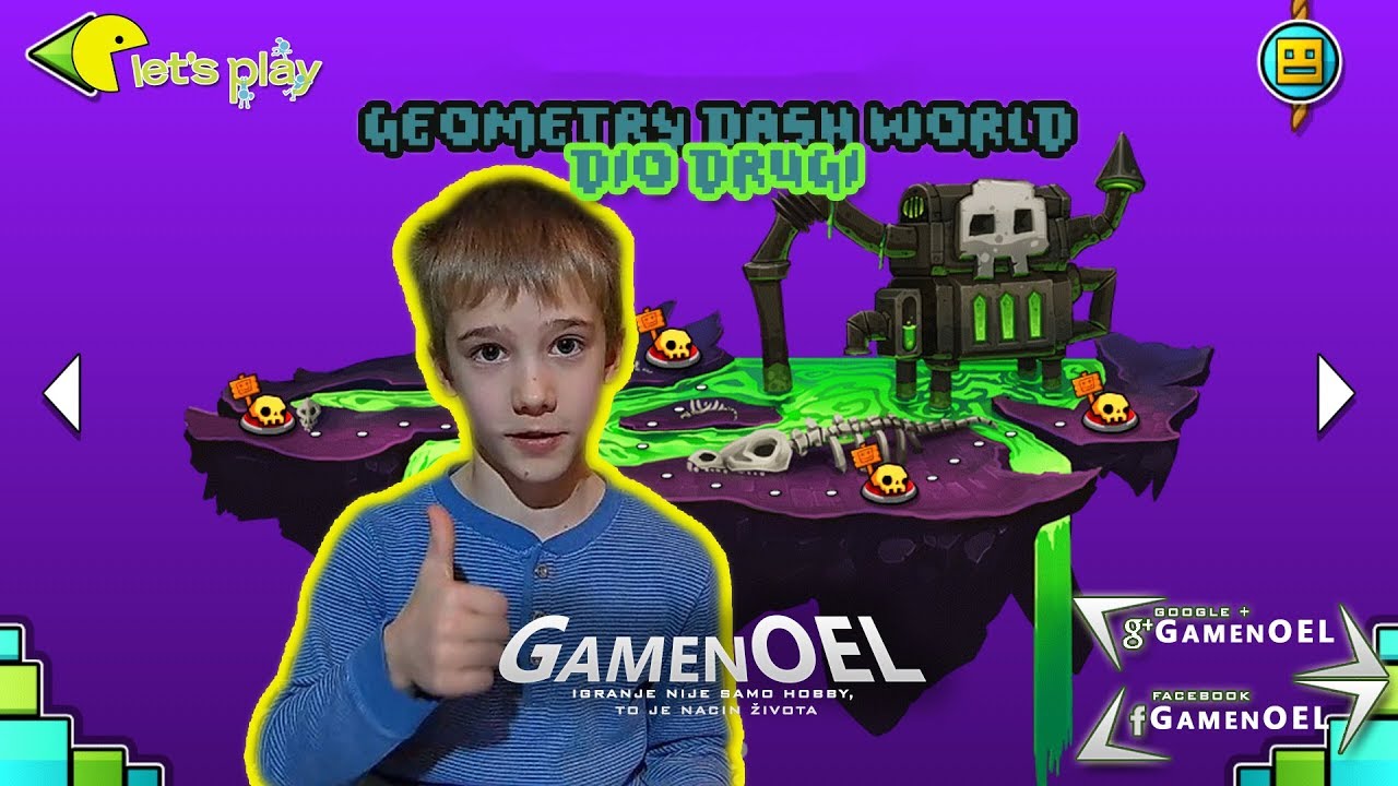 Ovo je najteža igra na svijetu! | GameNOEL Geometry Dash #02 - YouTube