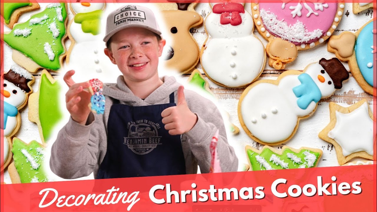 Decorating Christmas Cookies with our Family - YouTube
