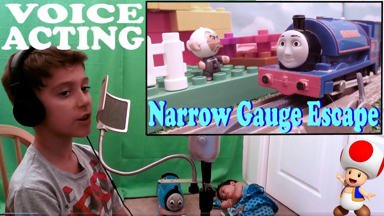 VOICE ACTING - Escape Narrow Gauge Engine Sir Handel Thomas & Friends ...