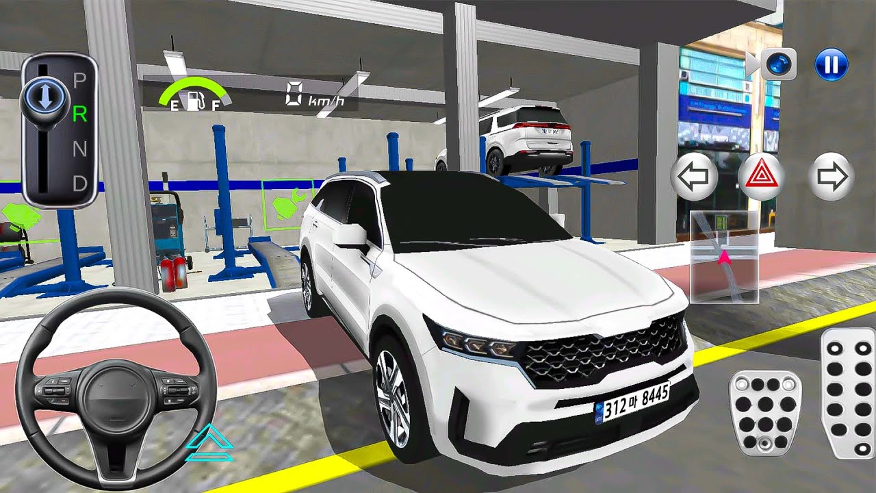 New Kia SUV Driving in the City - 3D Korean Car Driving Class Simulator ...