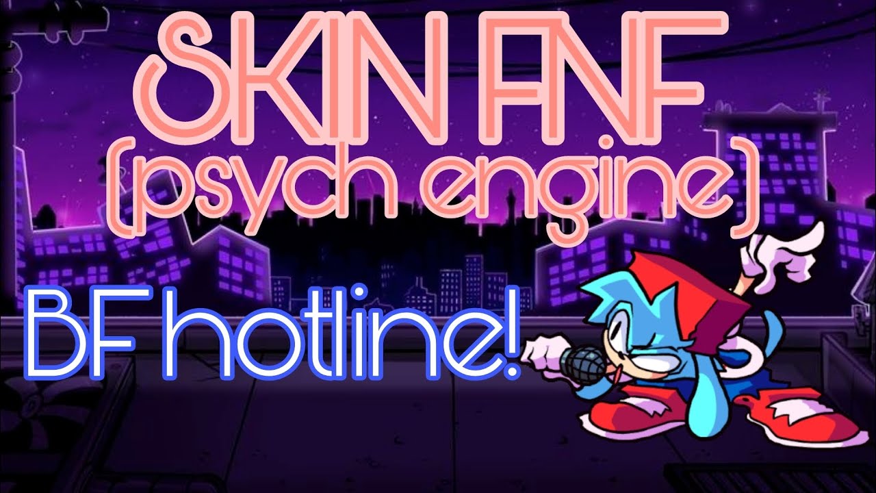 (FNF MODS SKINS) BF HOTLINE - YouTube