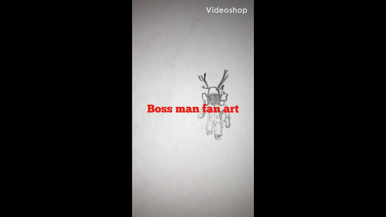 Boss man playz fan art - YouTube