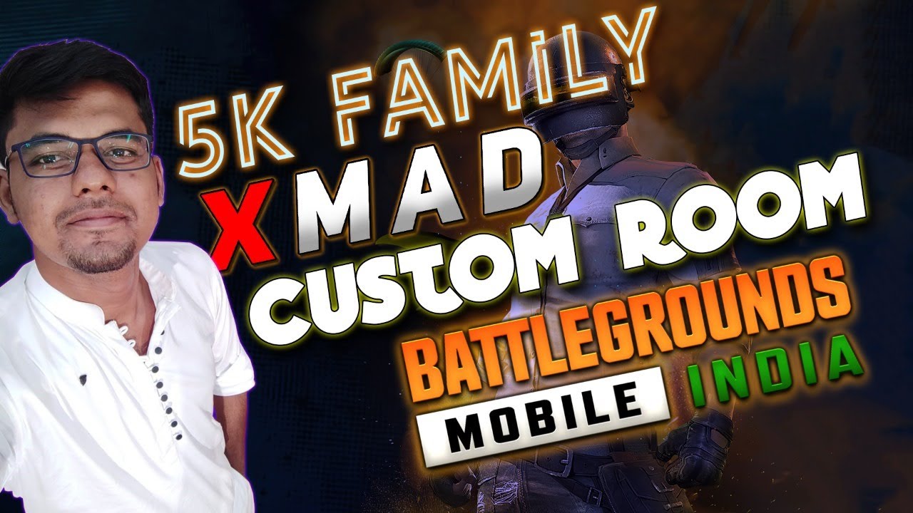 BGMI Custom Room Match Live 🔥Thanks for 5K Subscribers🤩 - YouTube