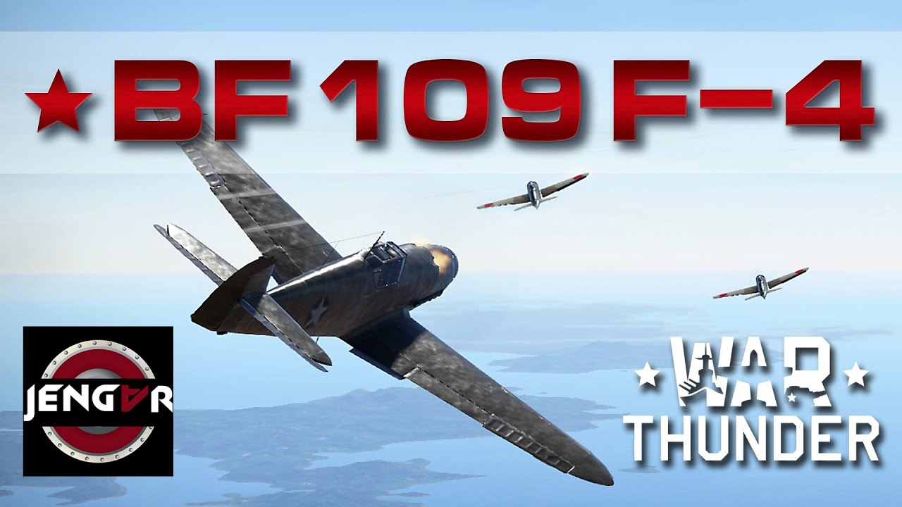 War Thunder Realistic: US Bf 109 F-4 [Squad Gameplay] - YouTube