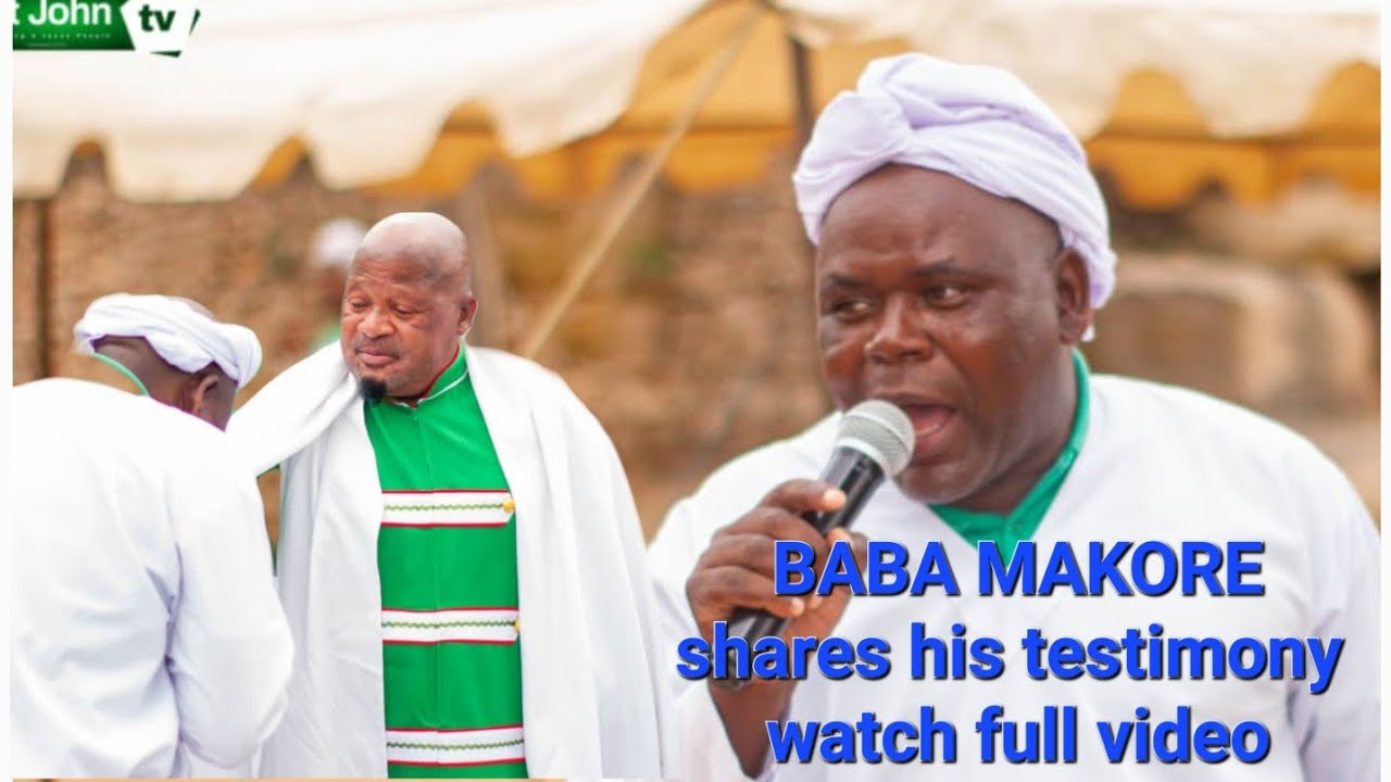Finally Baba Makore shares his Testimony - YouTube