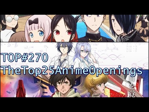 The Top 25 Anime Openings | 7 de Junio 2020 | Top # 270 | ¡Nuevo Diseño!