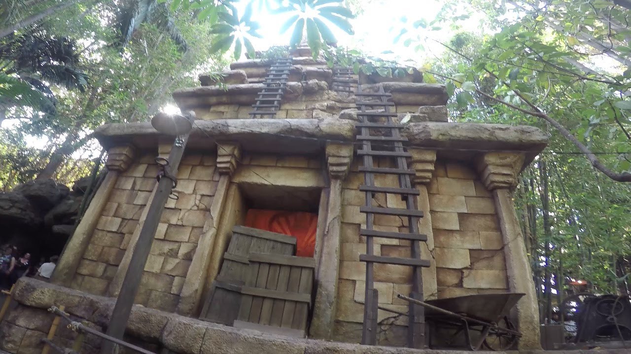 [4K] Indiana Jones Adventure Ride POV, Disneyland Park, Disneyland ...