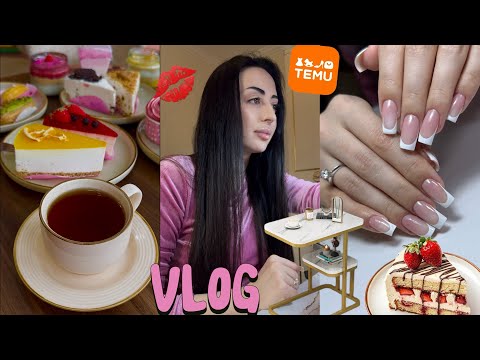 CEHİZ MEBEL TEMU dan 🧡 New nail 💅🏻 VLOG Baki 🇦🇿 Ayka 14