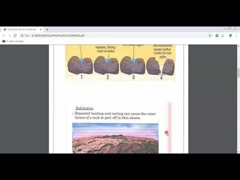 Physical Weathering Grade 9 Social Science - YouTube