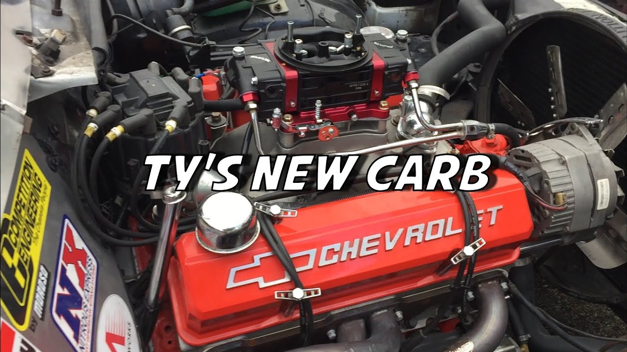 The 81 Monte (355 sbc )gets it’s new quick fuel 750 cfm brawler carb ...