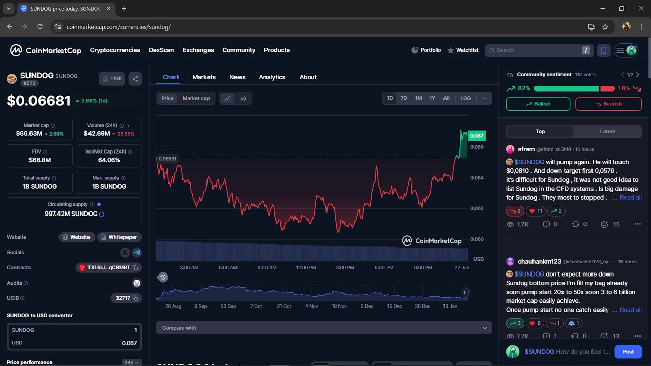 Is SUNDOG ($SUNDOG) Token Legit or Scam ?? - YouTube