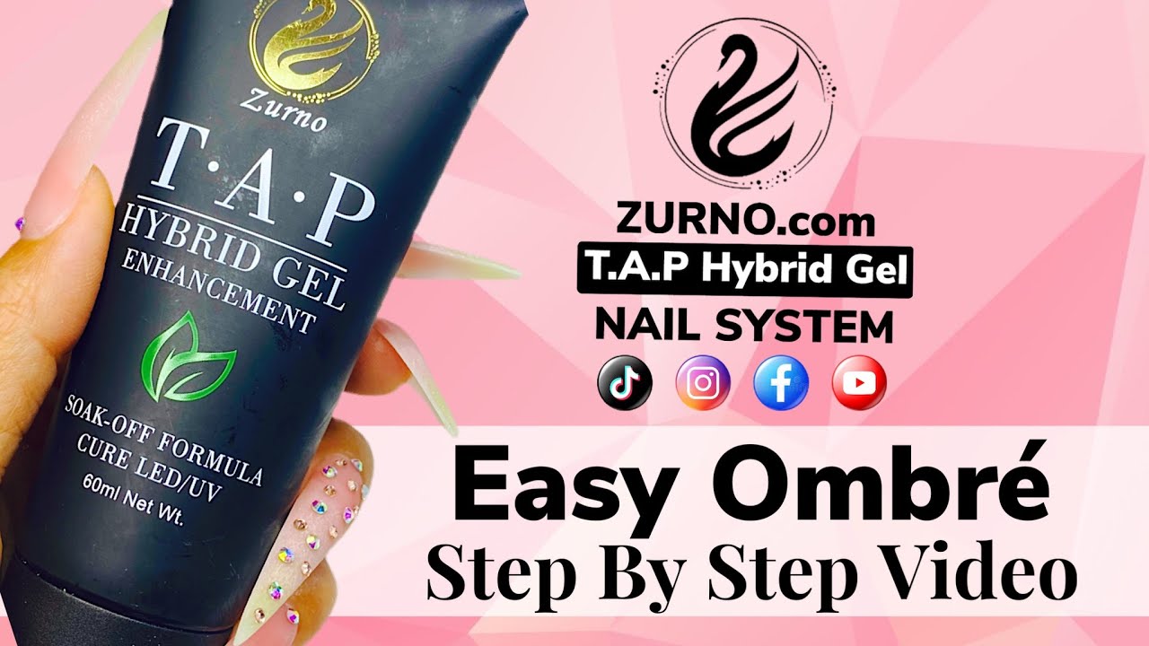 T.A.P Hybrid Gel Ombre' Step-By-Step Video (3 Colors) - YouTube