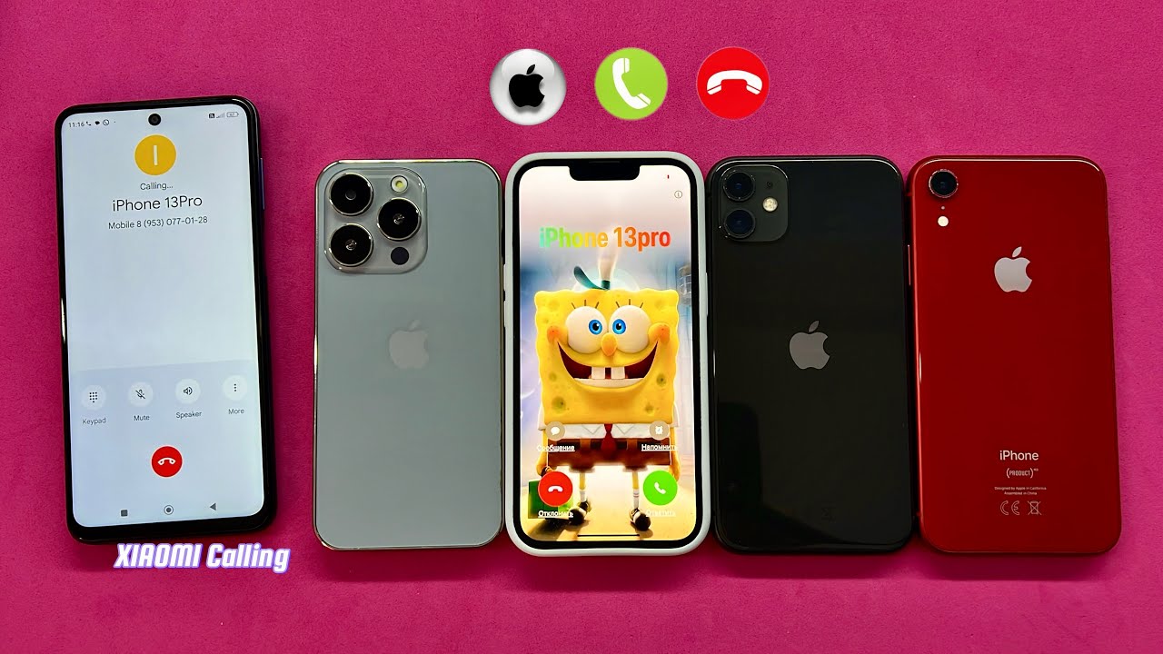 Incoming iPhone Call sound effect Xr/ 11/ 13Pro/ 15Pro & Xiaomi Note 9S ...