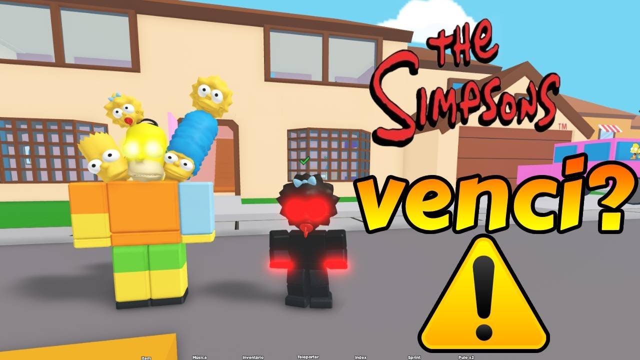 SE AVENTURANDO NO FIND THE SIMPSONS, PEGUEI PERSONAGEM SECRETO - ROBLOX ...