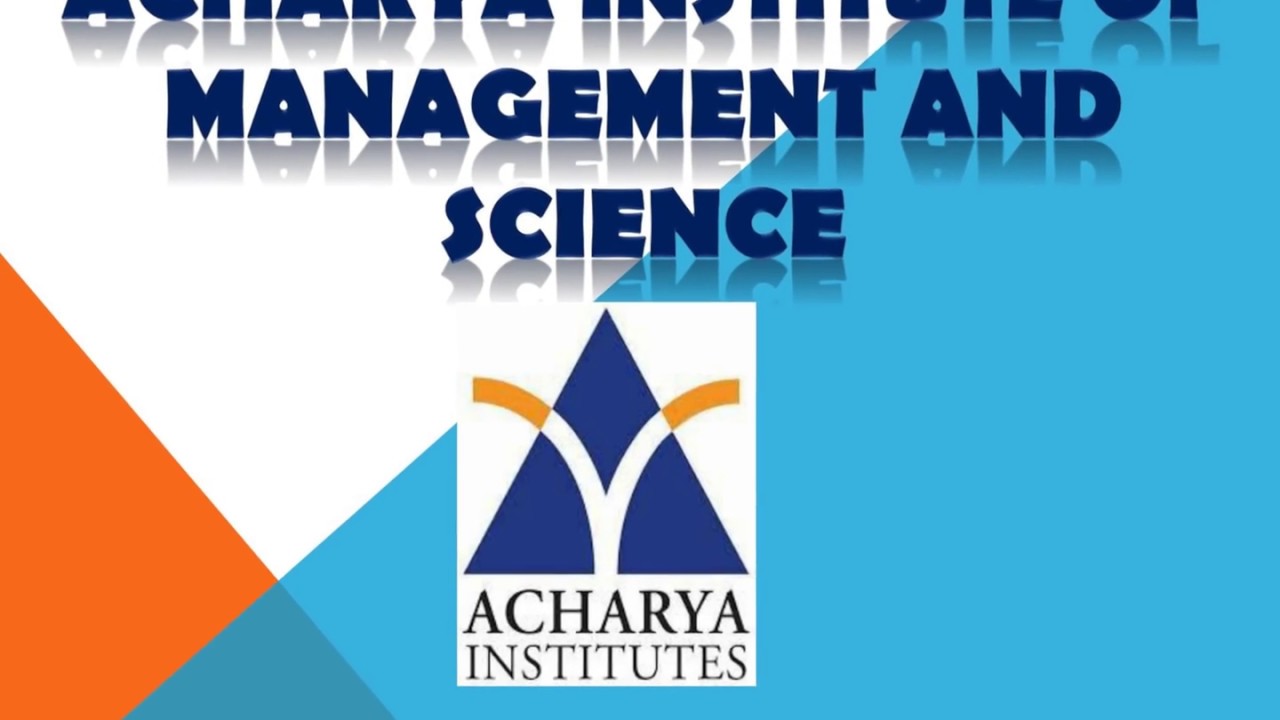 ACHARYA INSTITUTE OF MANAGEMENT BANGALORE (AIMS) - YouTube