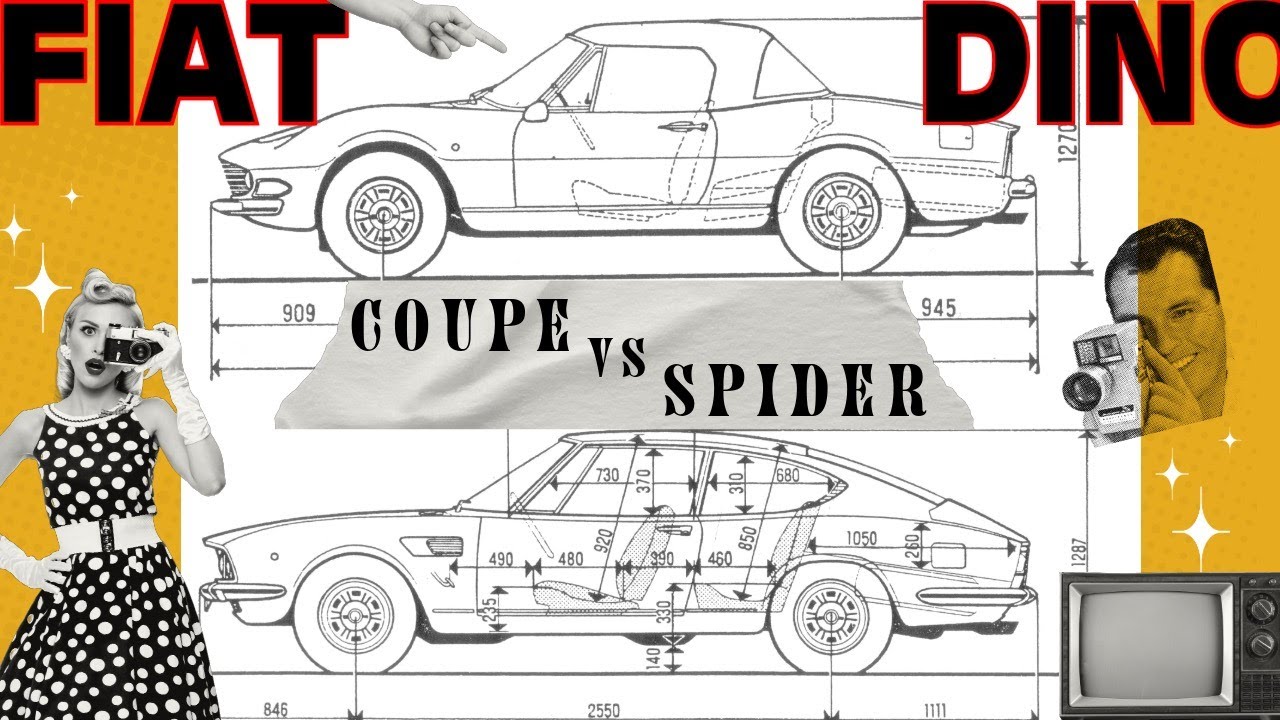 FIAT Dino Coupe v Spider What’s different. - YouTube