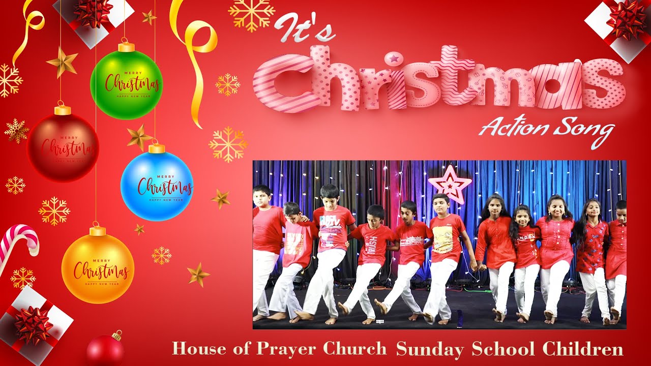IT'S CHRISTMAS ACTION SONG - YouTube
