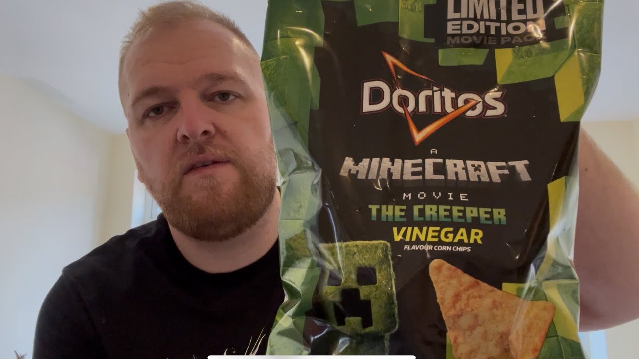 Minecraft Doritos Vinegar Flavour Review - YouTube