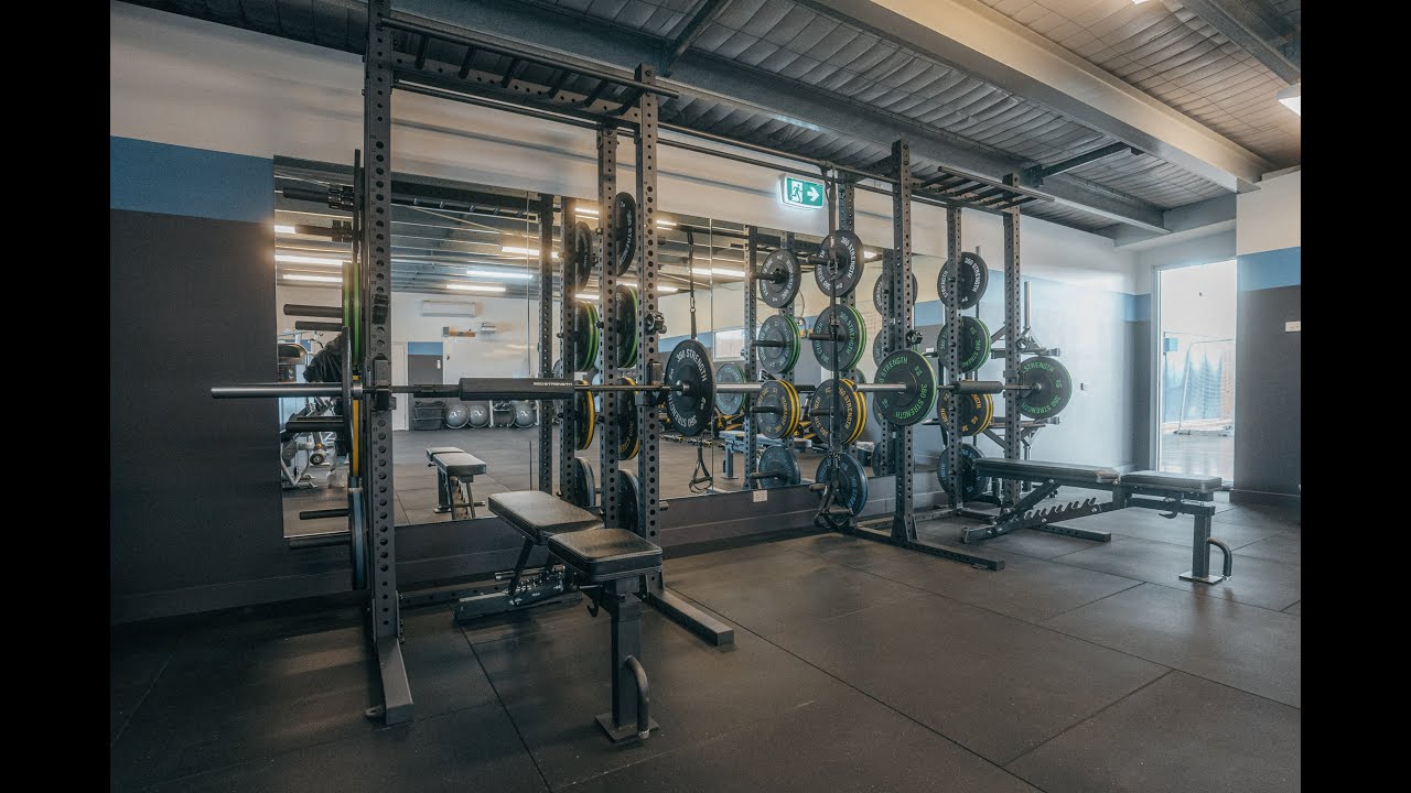 Box Hill High School Gym Fitout - YouTube