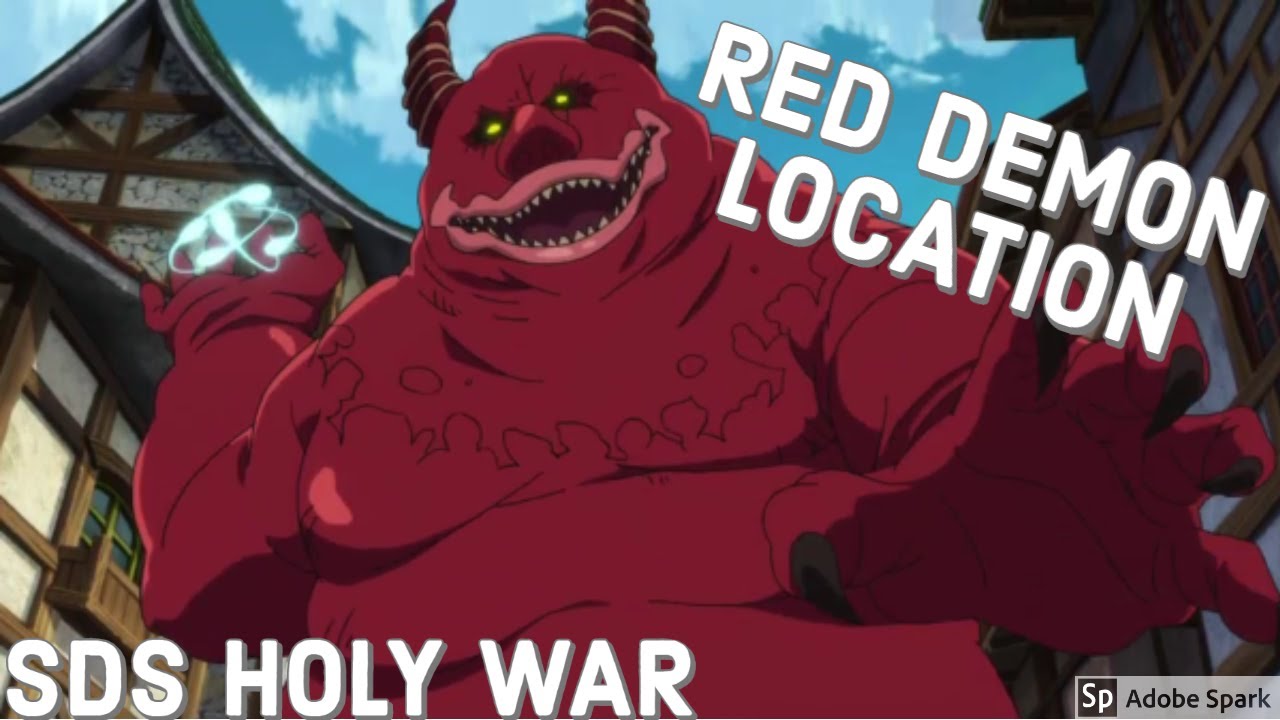 Where To Find The Red Demons | Roblox Holy War lll - YouTube
