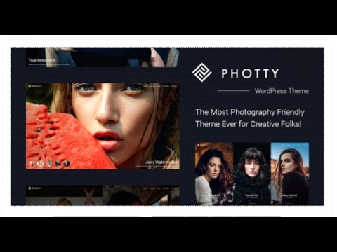 Photty - Photo Gallery & Photoblog WordPress Theme | Themeforest ...