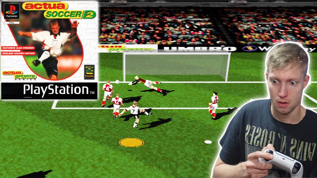 Actua Soccer 2 🕹️ (PS1) Gameplay - Angezockt (1997) - YouTube