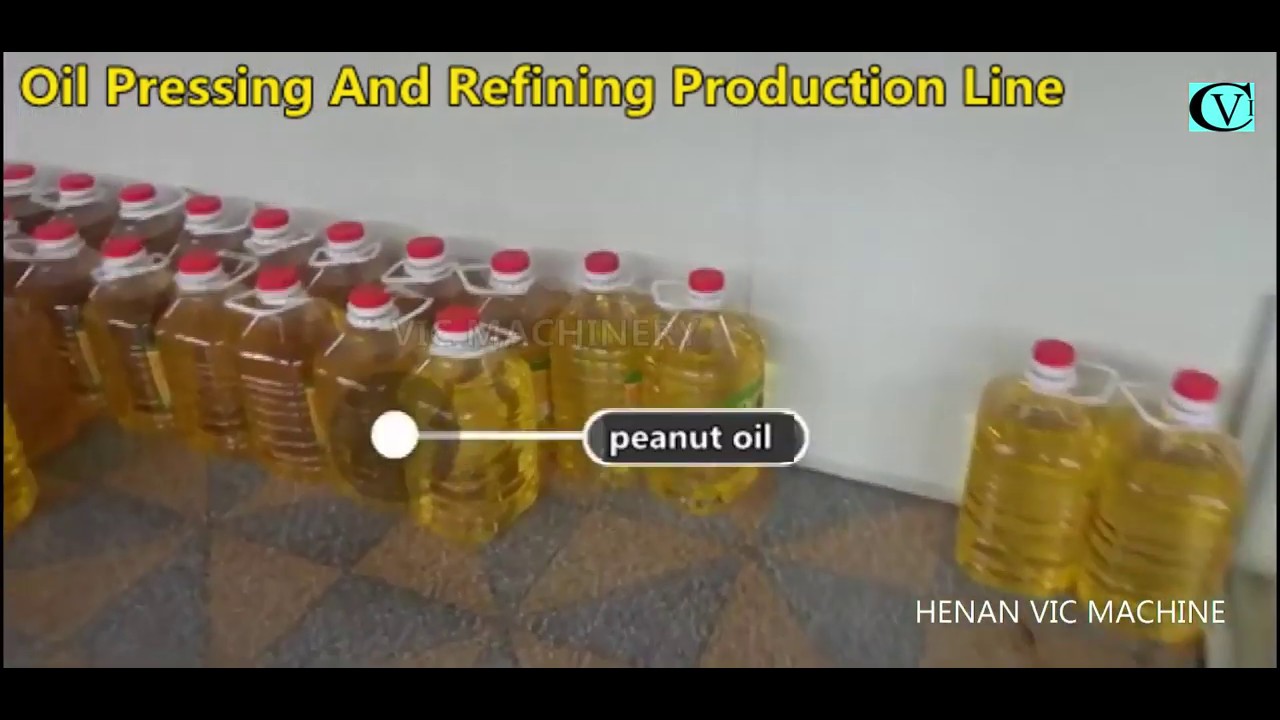 oil pressing and refining production line from Henan Vic Machinery ...