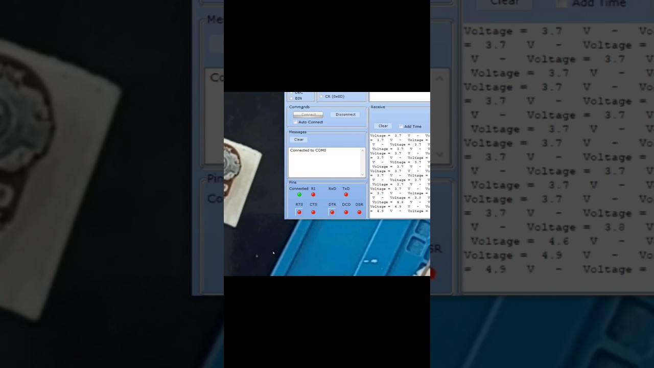 Adc Input To Voltage Conversion Using Pic16f877a Microcontroller Electronics Iotproject