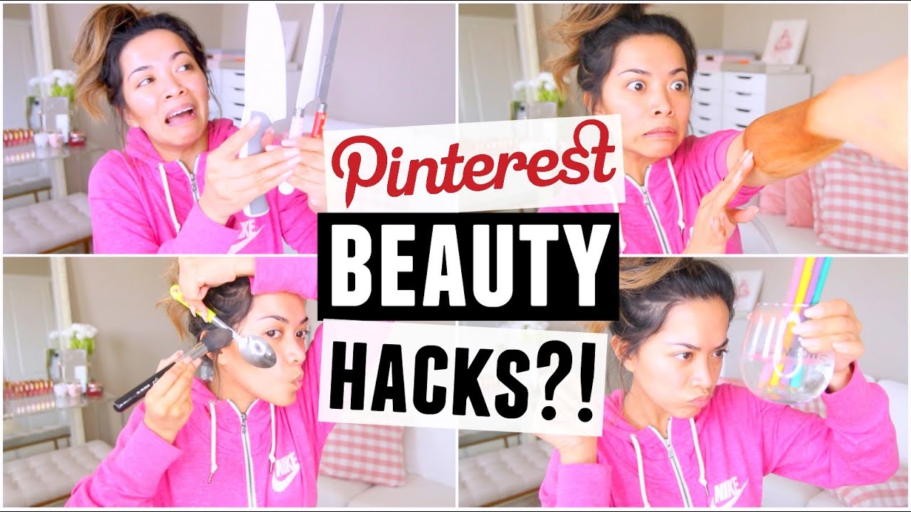 Pinterest Beauty Hacks TESTED! - YouTube