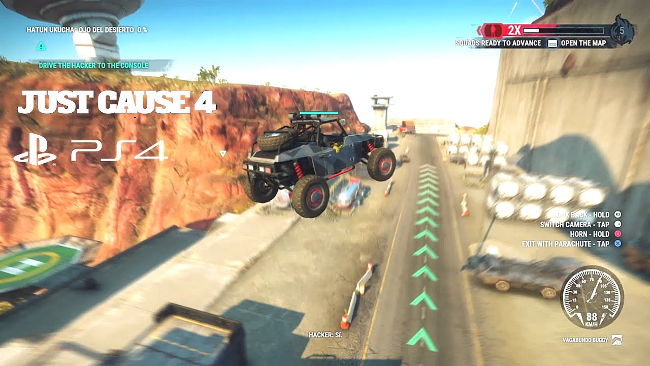 Just Cause 4 - Bring a Vehicle to the Garage - Disierto Launch Mission ...