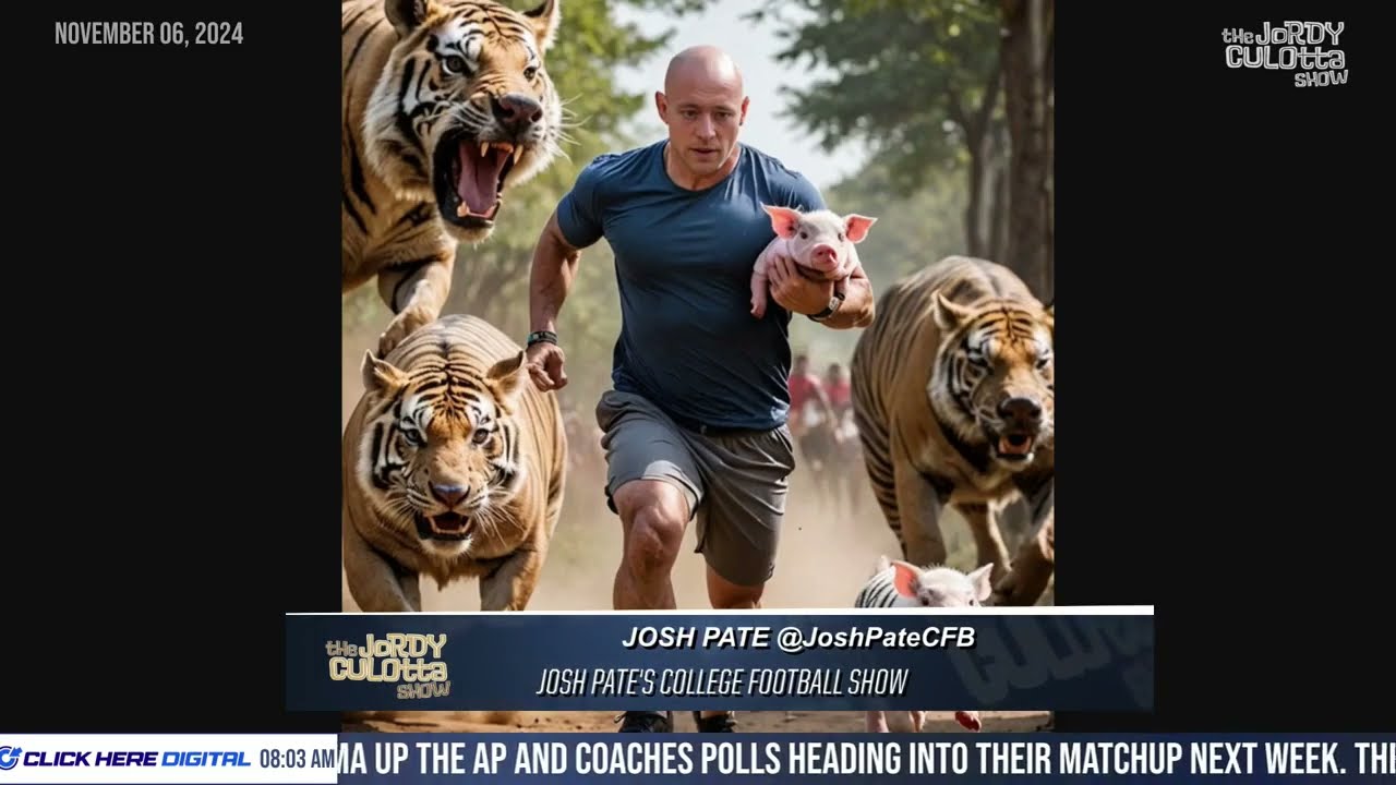 LSU Football with Josh Pate | How will LSU vs Alabama IMPACT the CFP ...