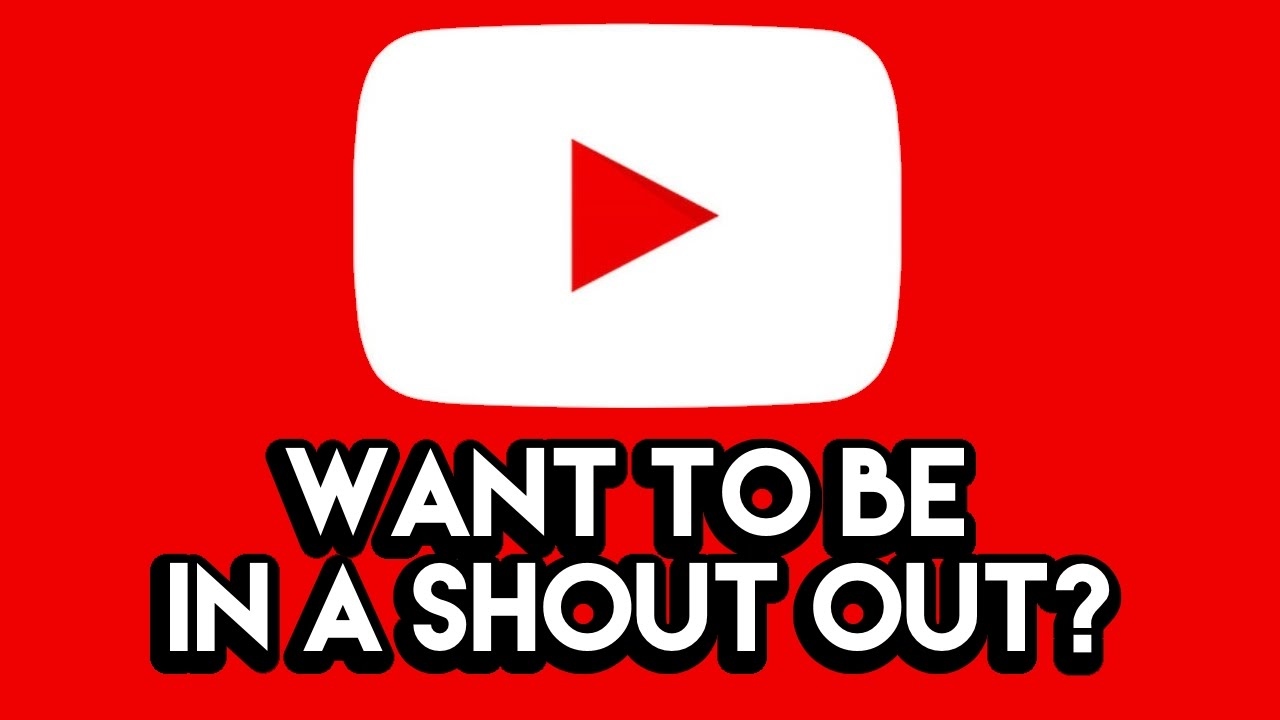 Shout out Series! (Watch full video!) - YouTube