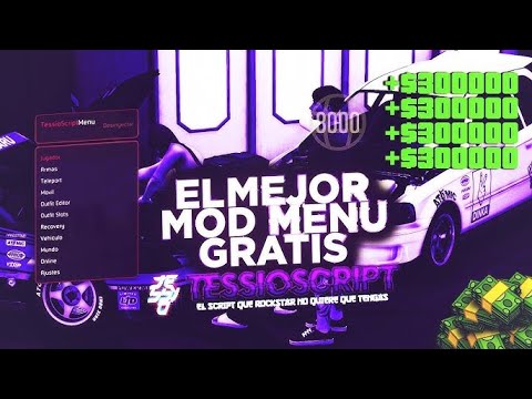 NENYOO NUEVO MOD MENU GRATIS GTA 5 PARA CHETAR TU CUENTA *INDETECTABLE ...