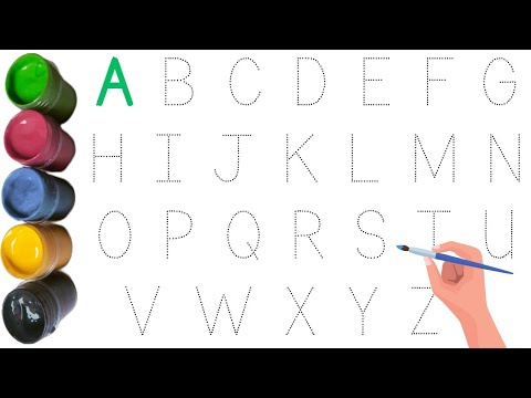Alphabet, ABC Song, ABCD, A to Z, Learn ABC, Hand writing For Toddlers ...