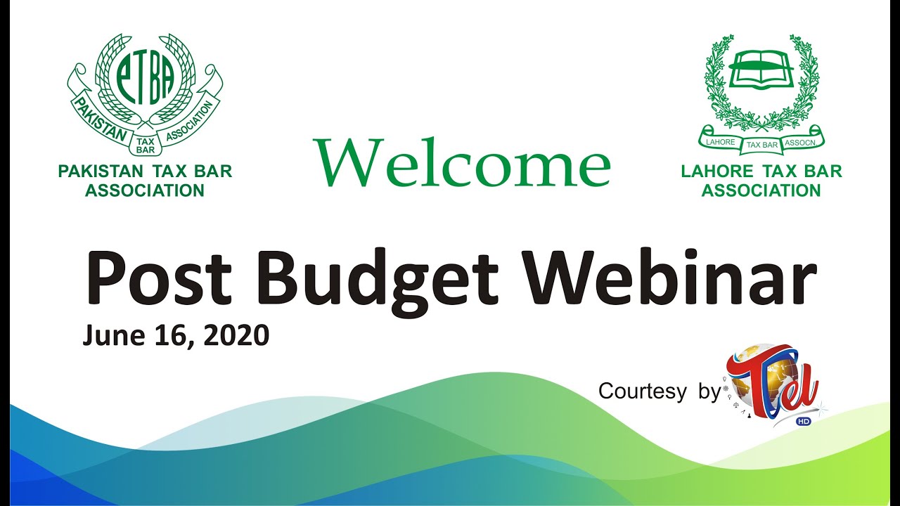 Post Budget Webinar 2020 - YouTube