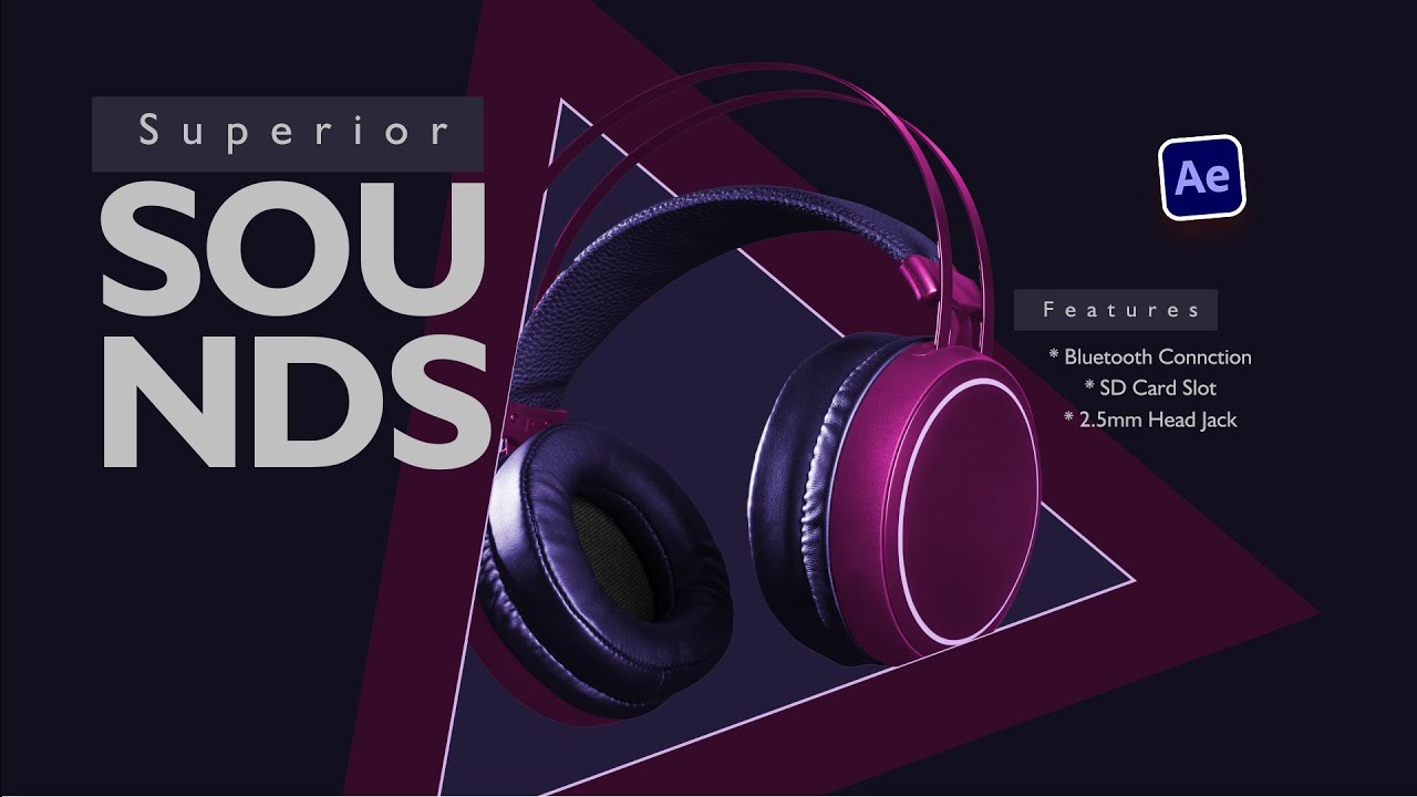 Create A Motion Banner In After Effects CC - YouTube