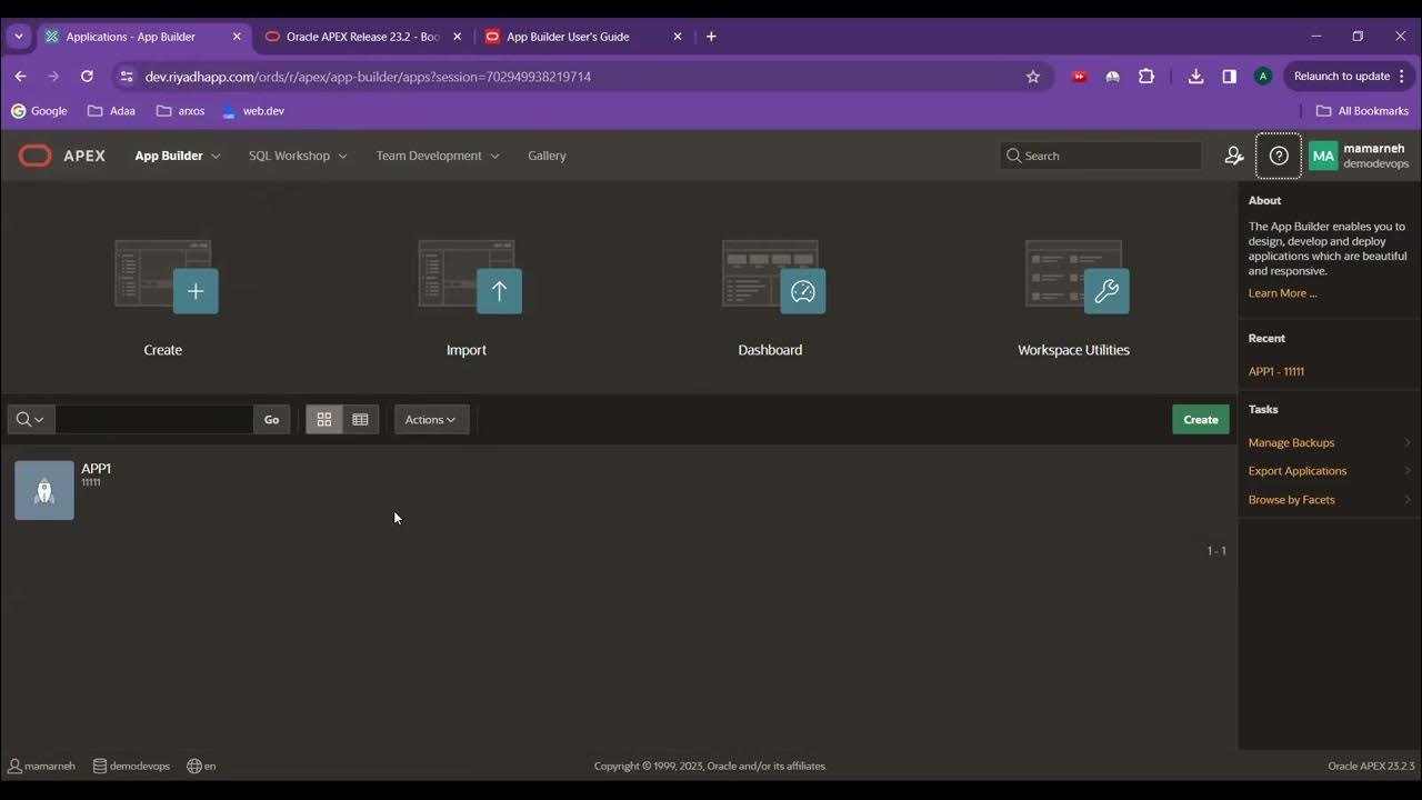 04 Oracle APEX Application Builder APEX Help and Documentation.استخدام ...
