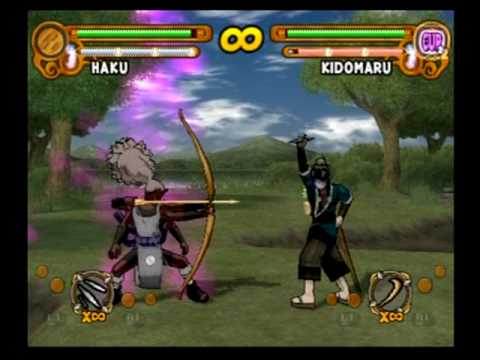Naruto Ultimate Ninja 3 Haku vs CS Kidomaru HQ - YouTube