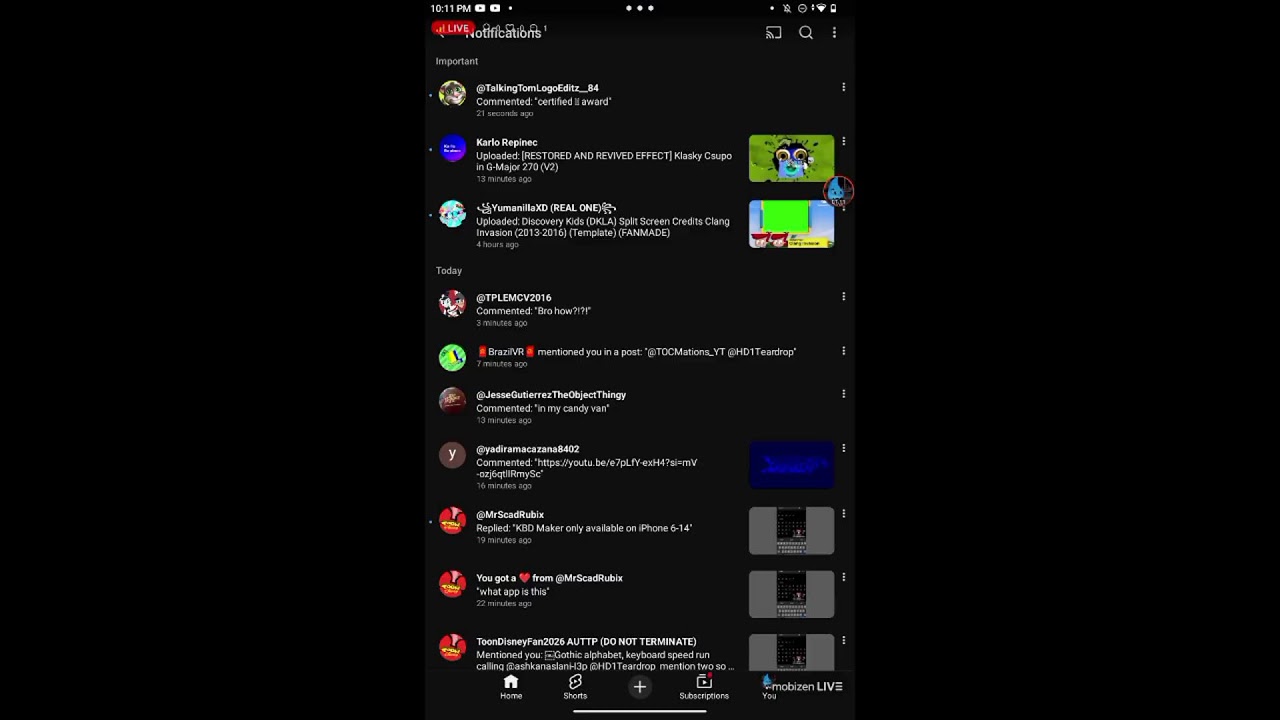 HD1 Live Broadcast #143a - YouTube