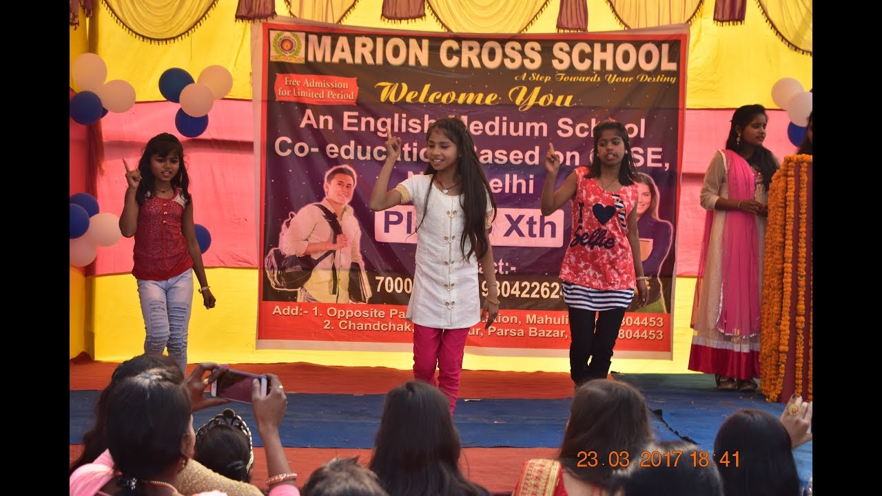 annual function of marion cross school - YouTube